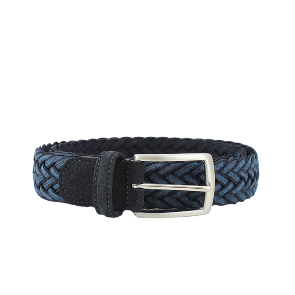 Woven Knit And Suede Belt | LUCIANO BARBERA – Marissa Collections
