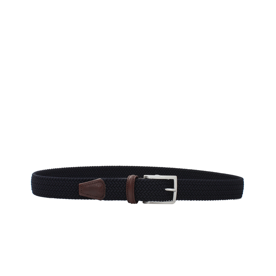 Solid Braided Belt | LUCIANO BARBERA – Marissa Collections