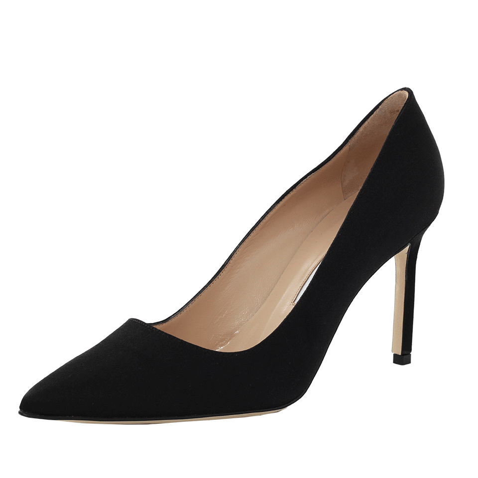 BB Satin Pump | MANOLO BLAHNIK – Marissa Collections