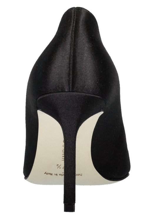 Satin BB Pump | MANOLO BLAHNIK – Marissa Collections