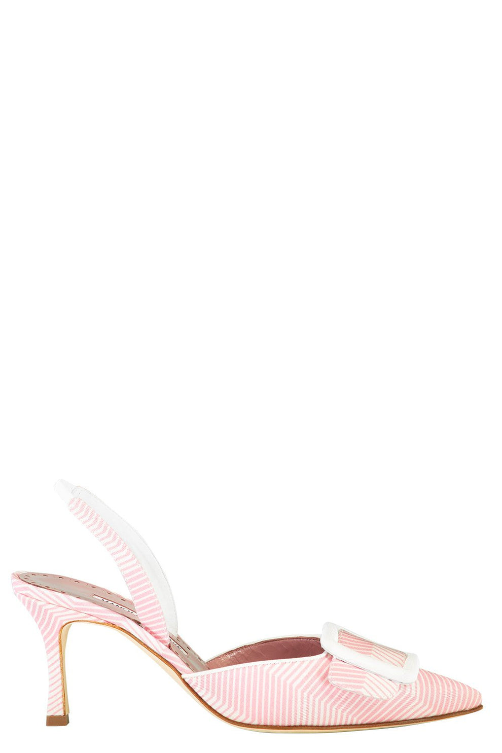 Maysli Slingback Pump - Ypri White | MANOLO BLAHNIK – Marissa Collections