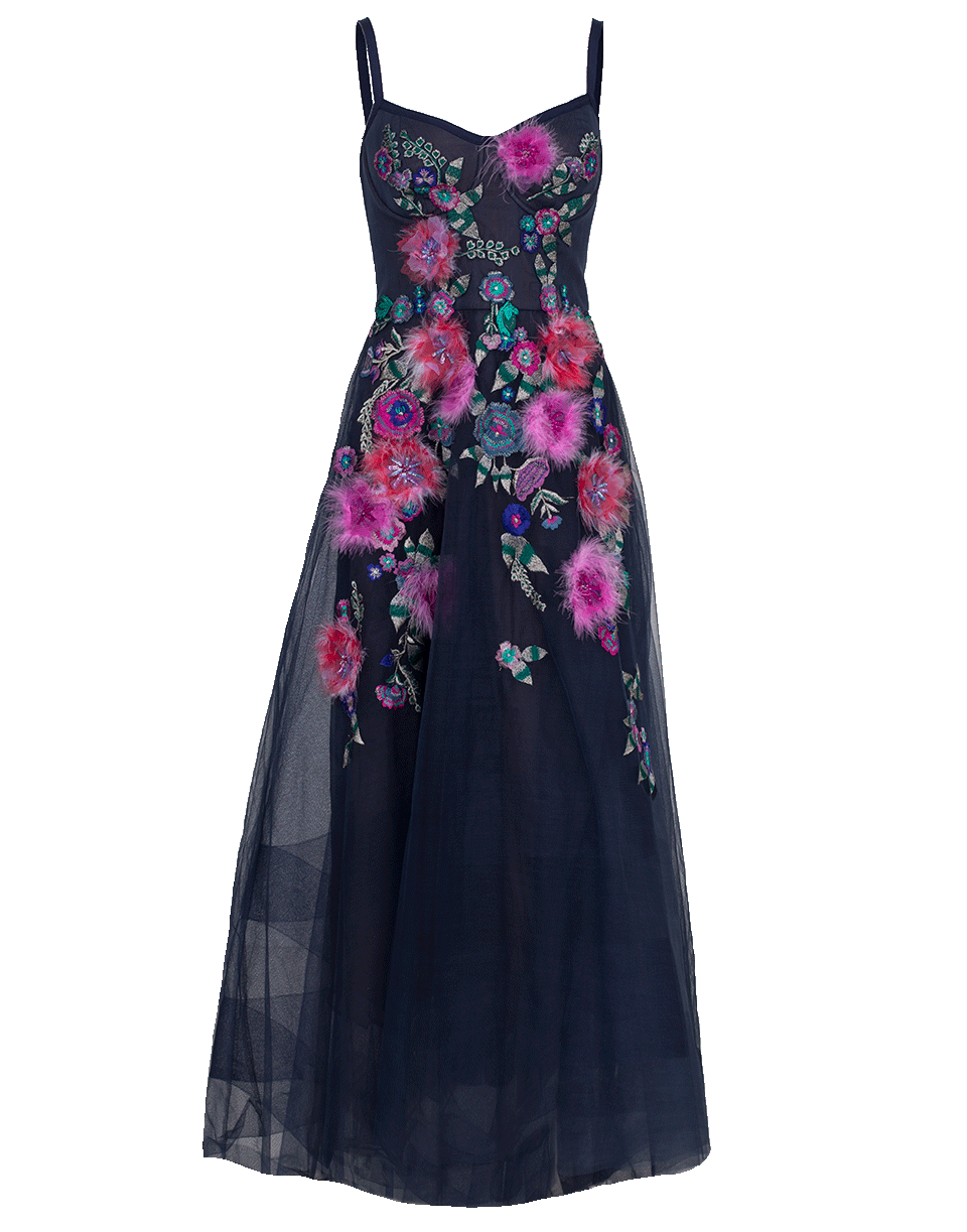 High Low Corseted Gown | MARCHESA NOTTE – Marissa Collections