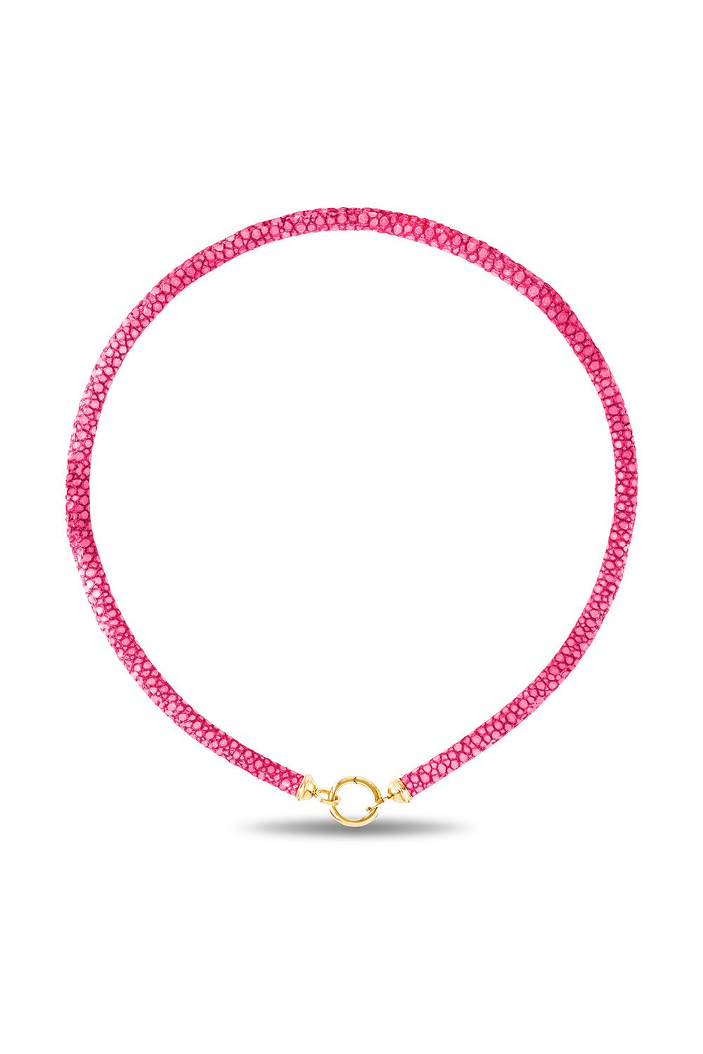 Fuchsia Stingray Leather Torque Collar | MASON & BOOKS – Marissa ...