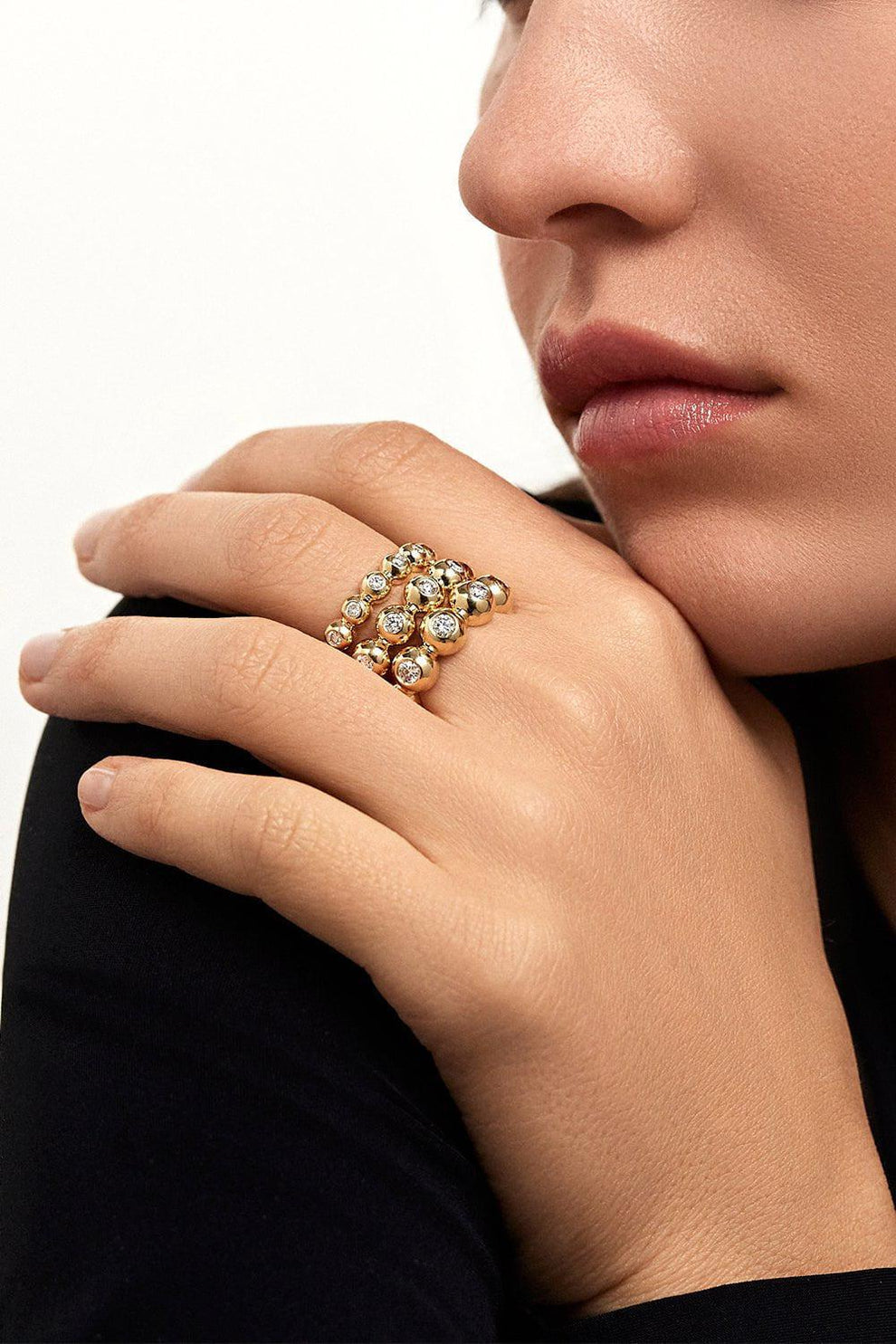 Large Audrey Eternity Band | MELISSA KAYE – Marissa Collections