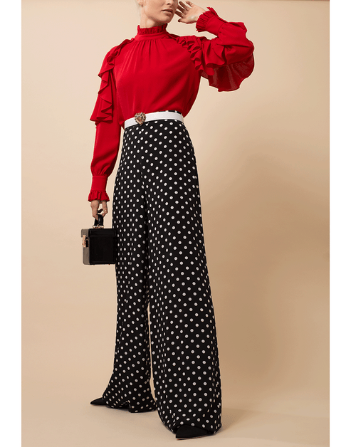 Cascade Ruffle Blouse | MICHAEL KORS – Marissa Collections