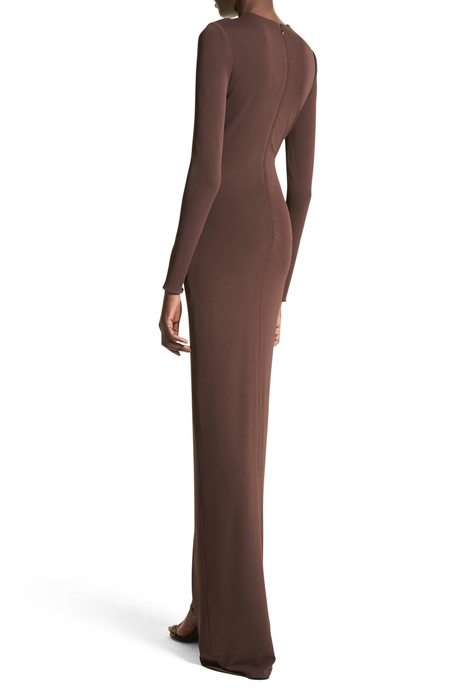 Ruched Long Sleeve Gown | MICHAEL KORS COLLECTION – Marissa Collections