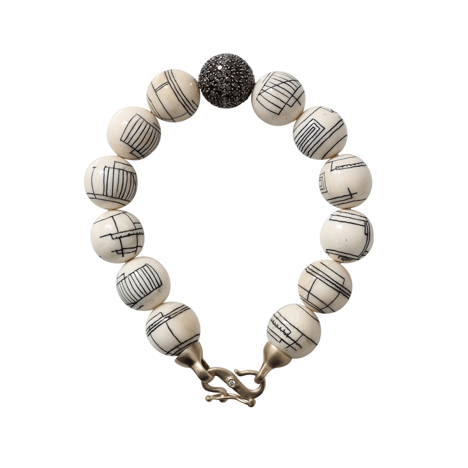 Fossilized Woolly Mammoth Bracelet | MONIQUE PEAN – Marissa Collections