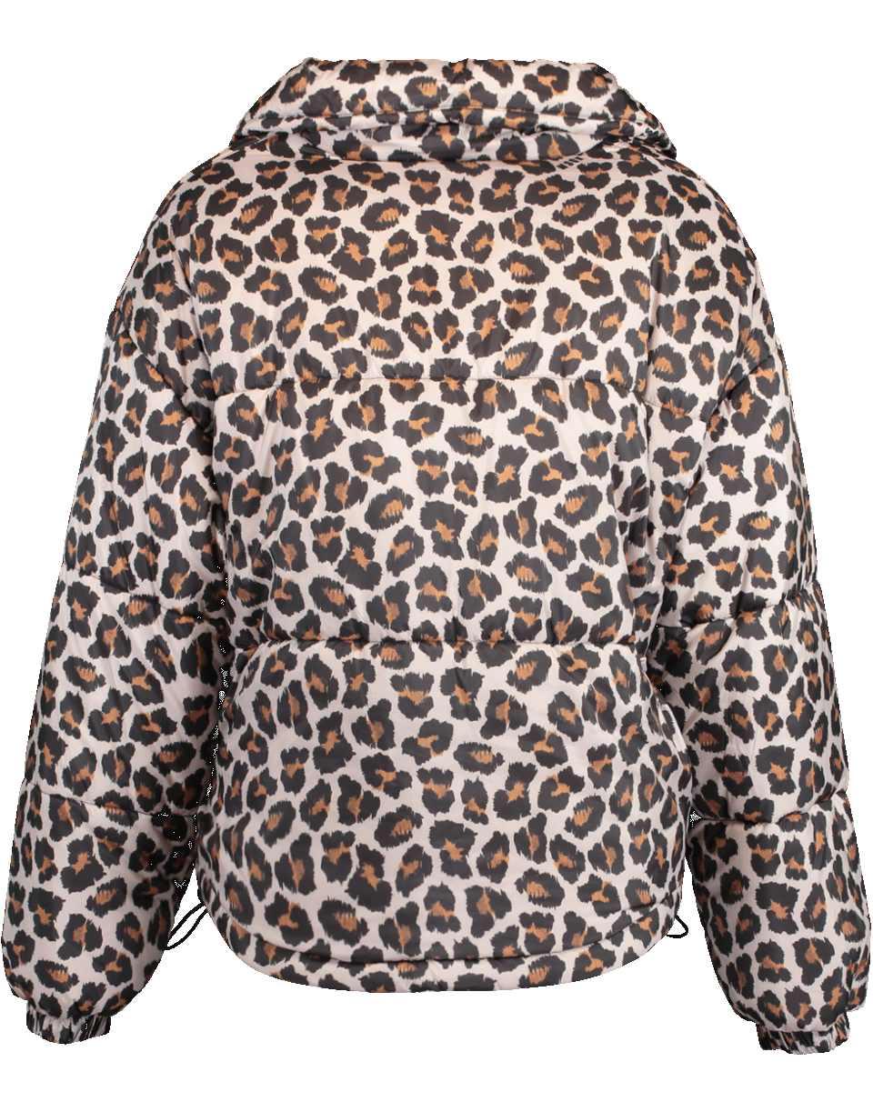 Giubbino Leopard Puffer Jacket | MSGM – Marissa Collections