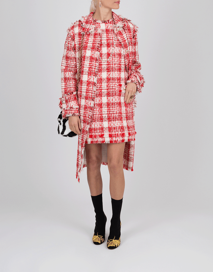 Tweed Coat | MSGM – Marissa Collections