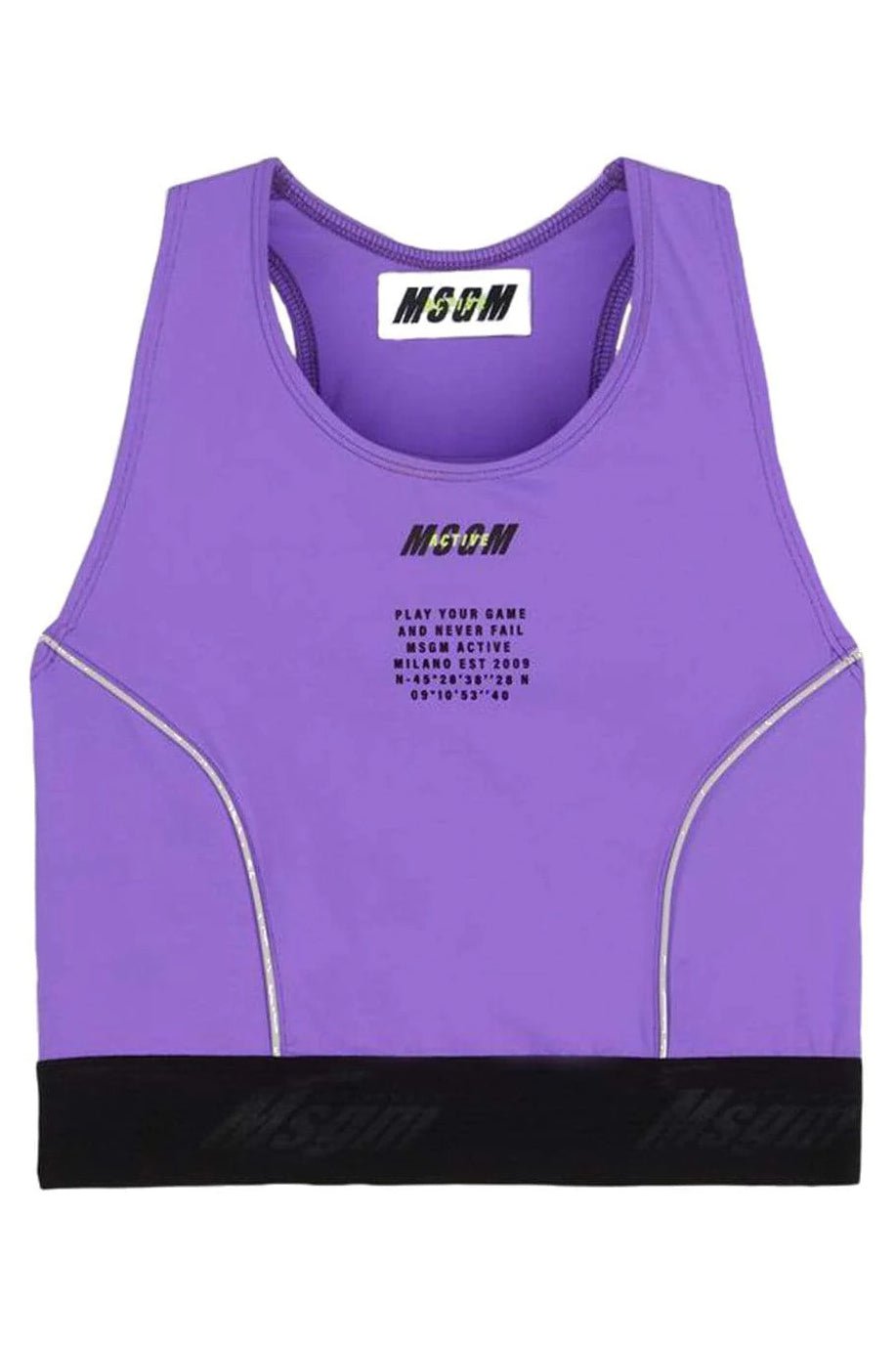 Purple Sports Bra | MSGM – Marissa Collections