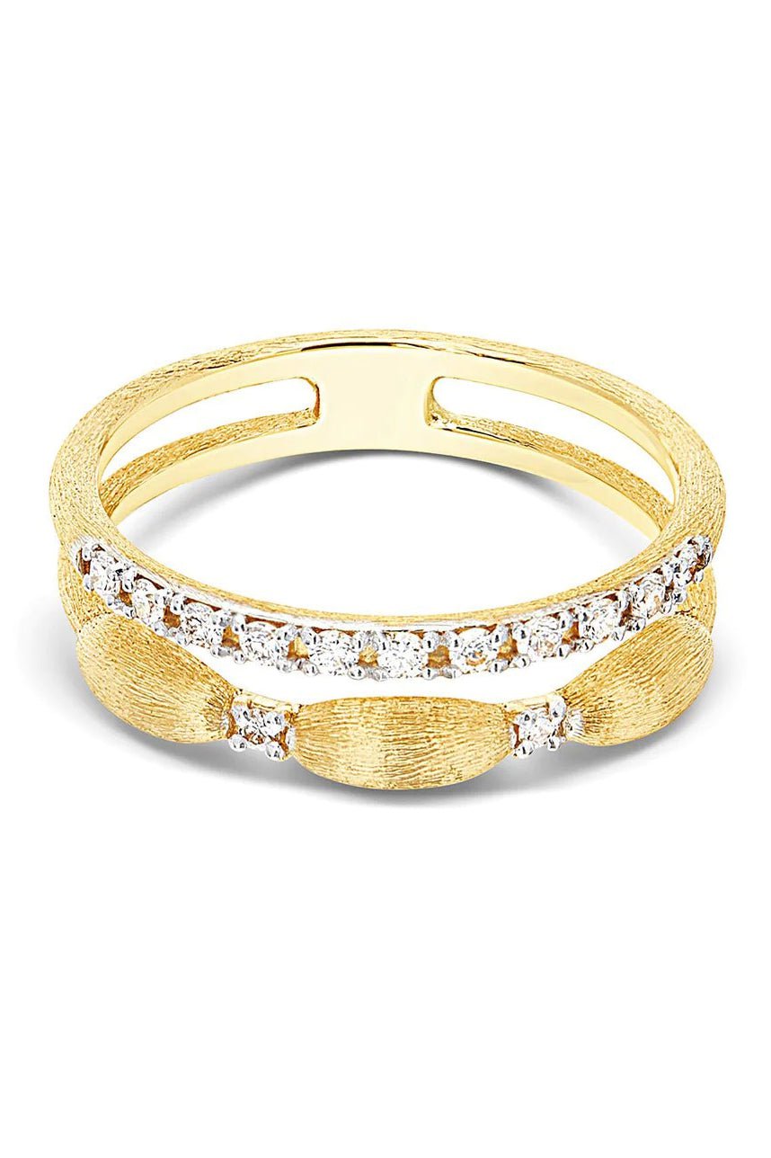 Elite Irregular Double Band Ring | NANIS – Marissa Collections