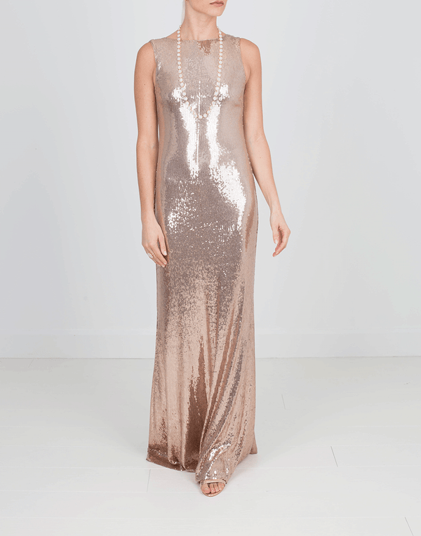 Sequin Gown | NICOLE MILLER – Marissa Collections