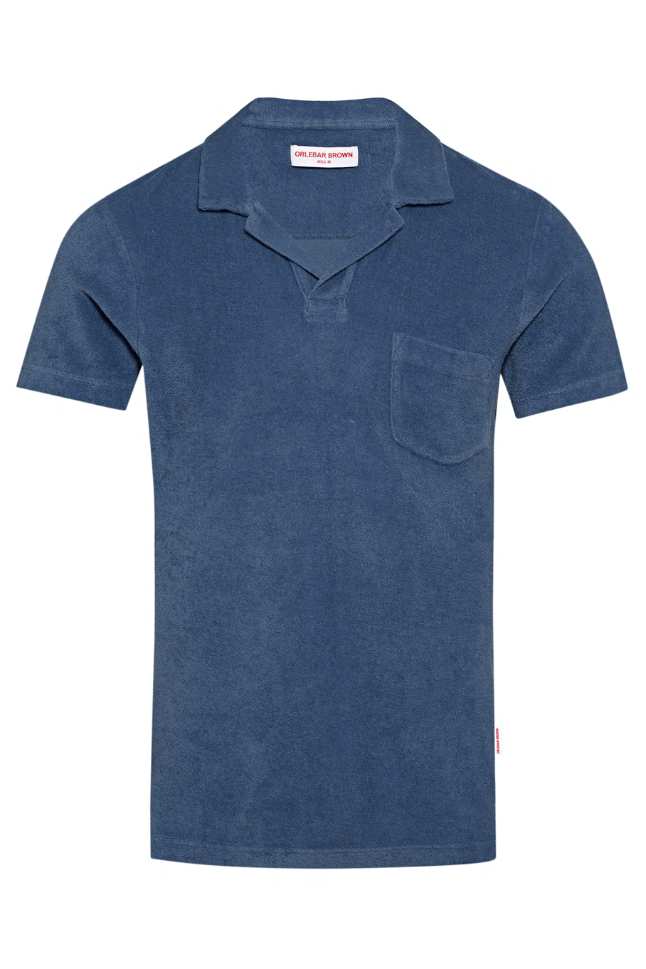 Terry Towelling Polo - Blue Smoke | ORLEBAR BROWN – Marissa Collections