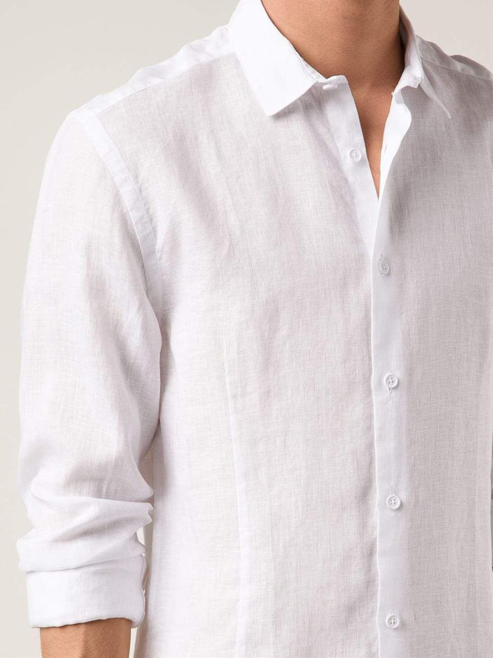 Morton Linen Shirt | ORLEBAR BROWN – Marissa Collections