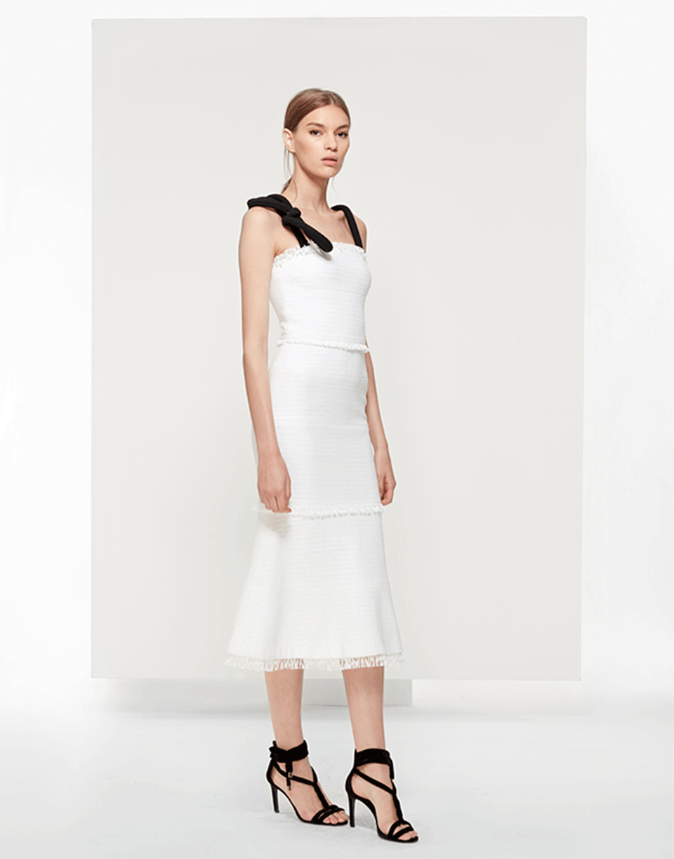 Fitted Tube Strap Tank Dress | OSCAR DE LA RENTA – Marissa Collections