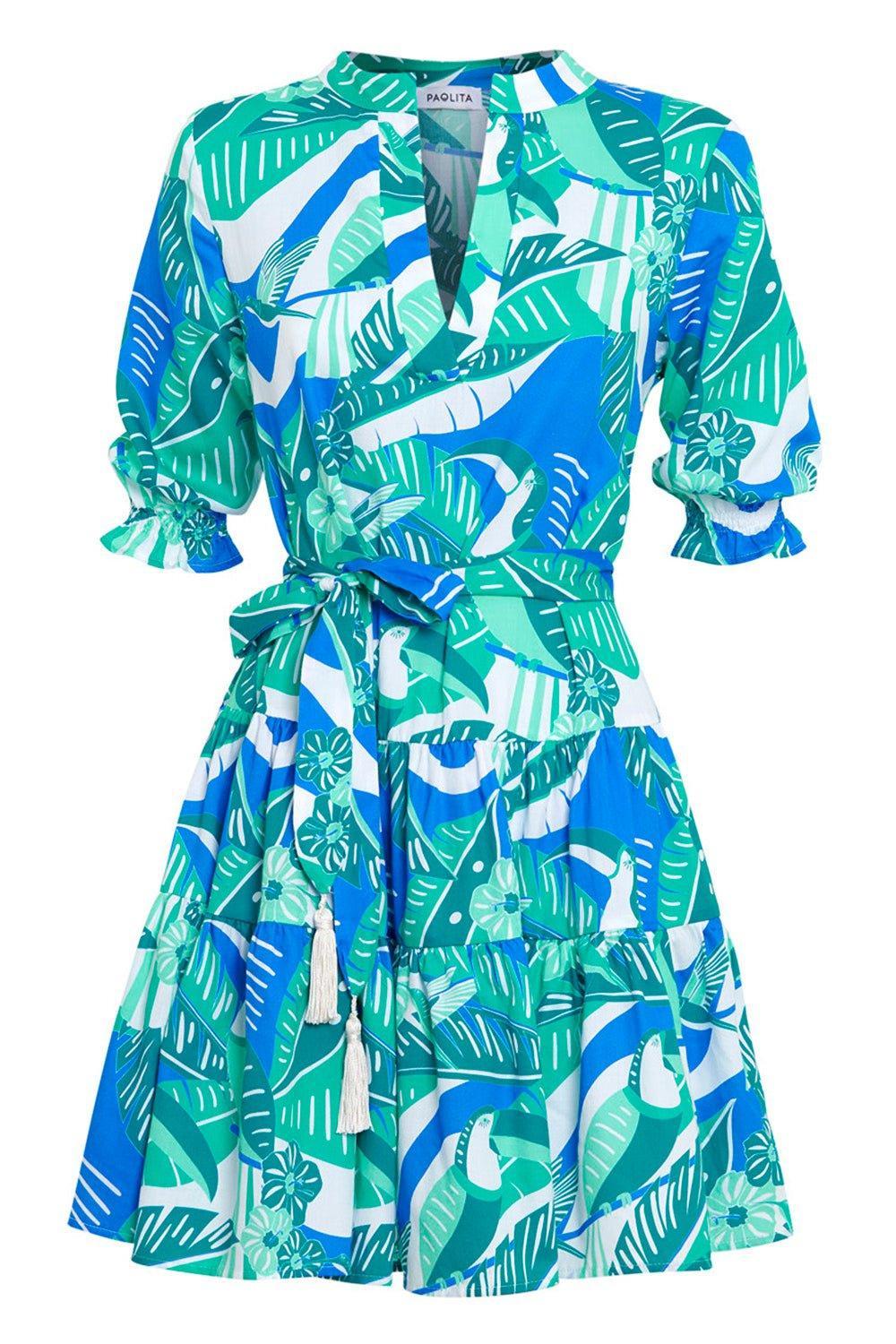 Blue Lagoon Dress | PAOLITA – Marissa Collections