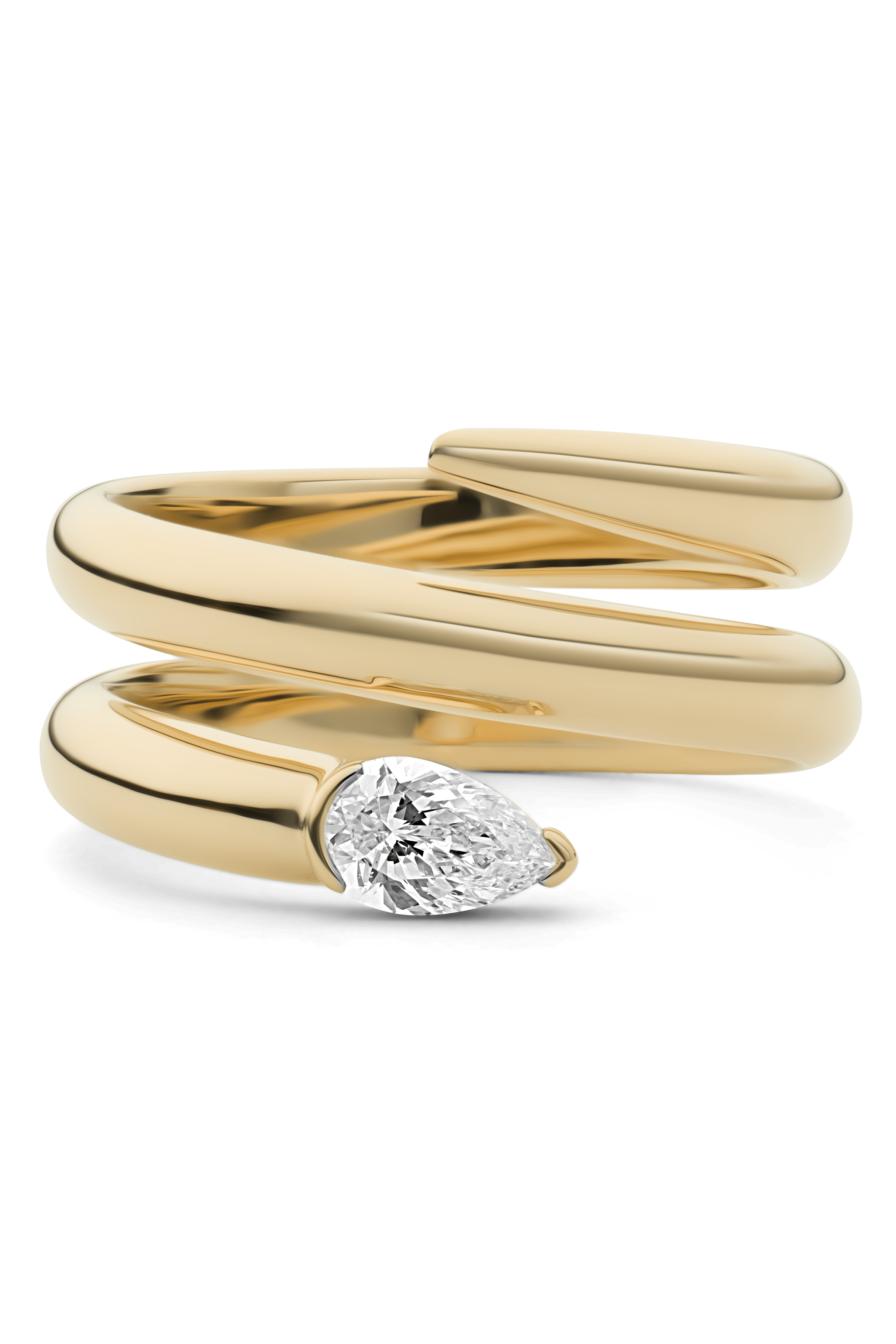 Triple Wrap Pear Ring | PHILLIPS HOUSE – Marissa Collections