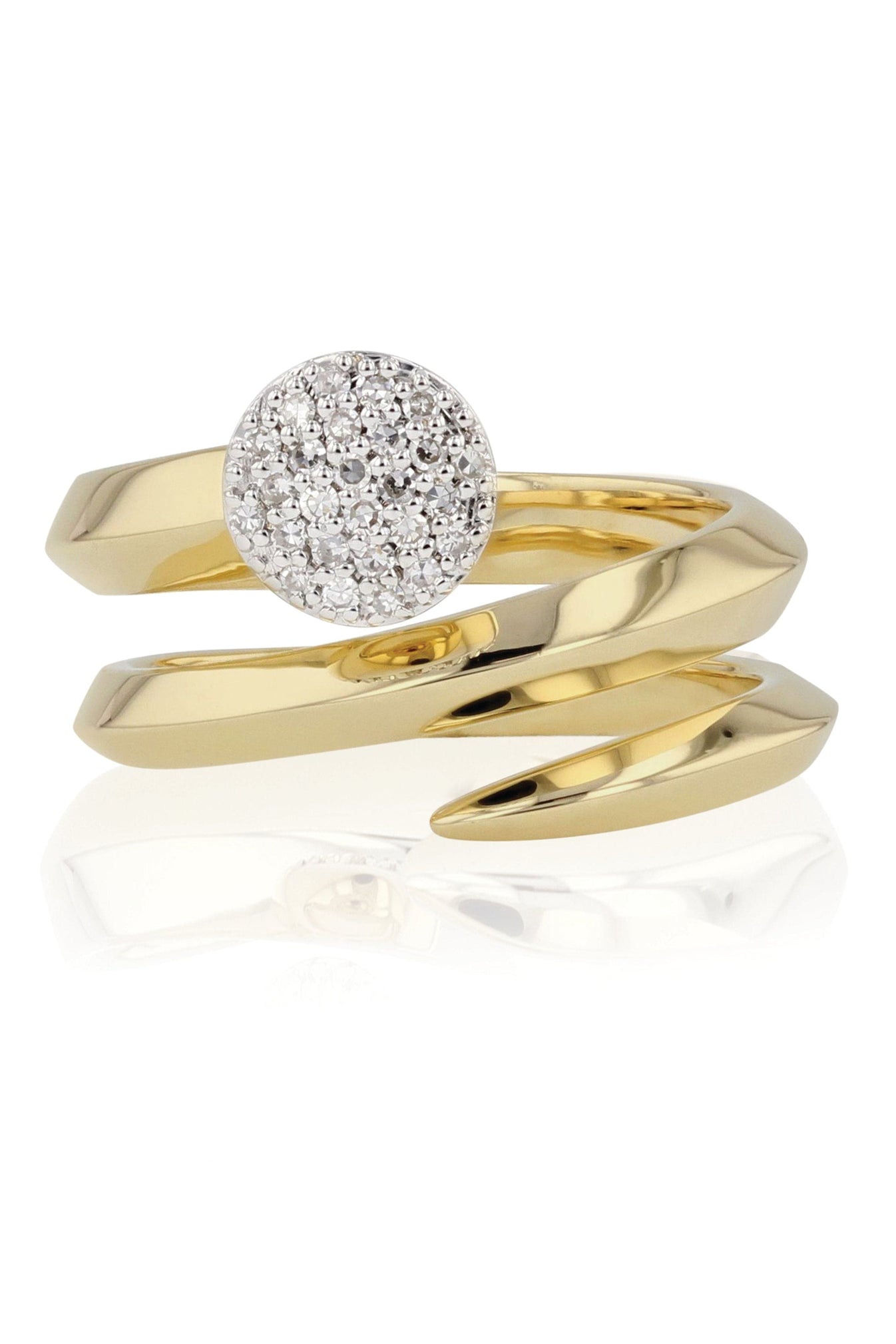 Infinity Double Wrap Knife Edge Ring | PHILLIPS HOUSE – Marissa Collections