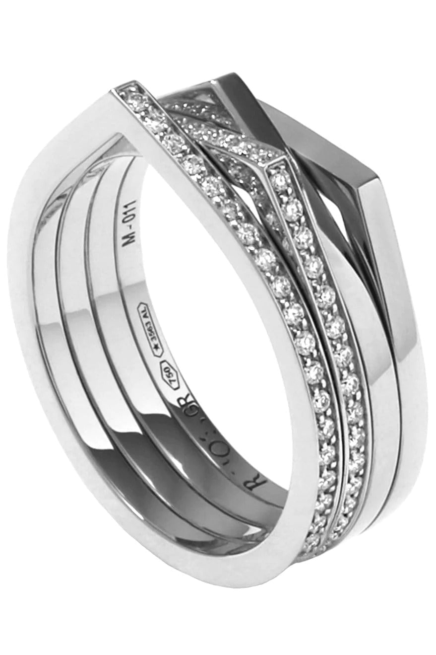 Antifer 2 Pave Diamond Row Ring | REPOSSI – Marissa Collections