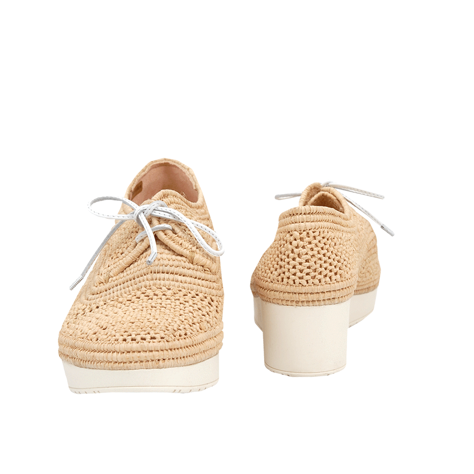 Macrame Lace Up Wedge | ROBERT CLERGERIE – Marissa Collections