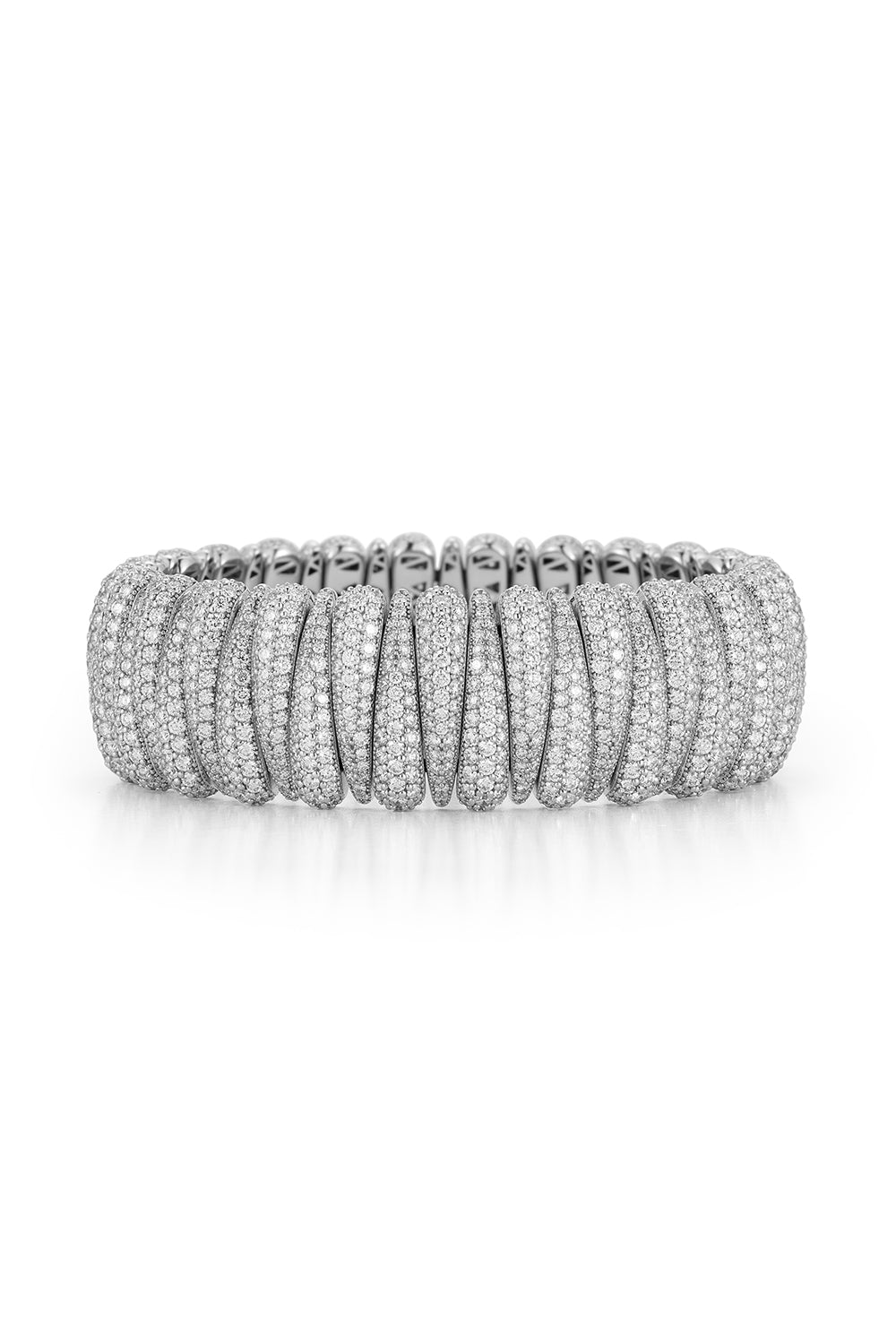 All Diamond Artiglio Stretch Bracelet | ROBERTO DEMEGLIO – Marissa Collections