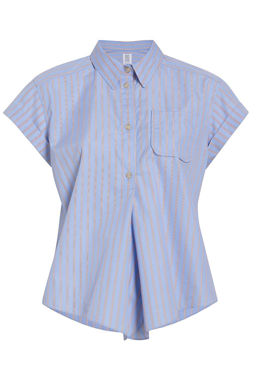 Tailored Button Down Shirt | ROSIE ASSOULIN – Marissa Collections