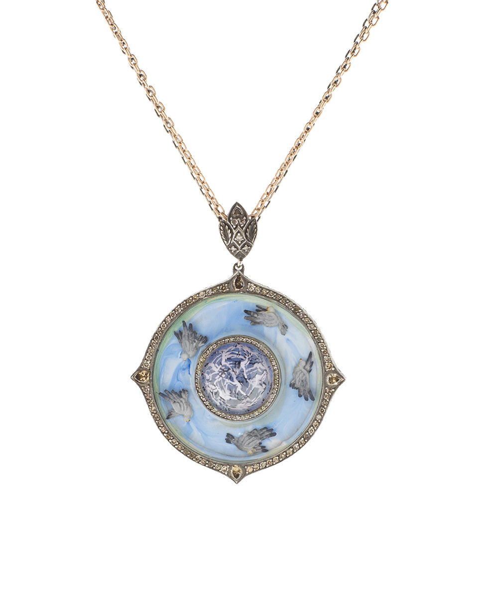 Carved Seagulls Necklace | SEVAN BICAKCI – Marissa Collections