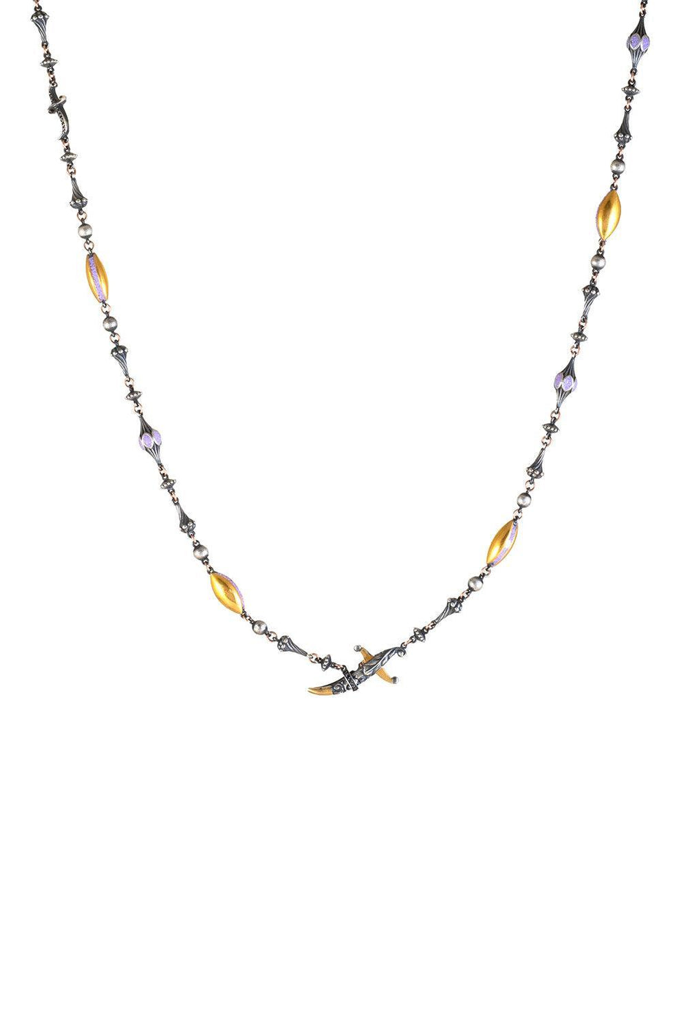 Black Diamond Micro Mosaic Dagger Chain | SEVAN BICAKCI – Marissa ...