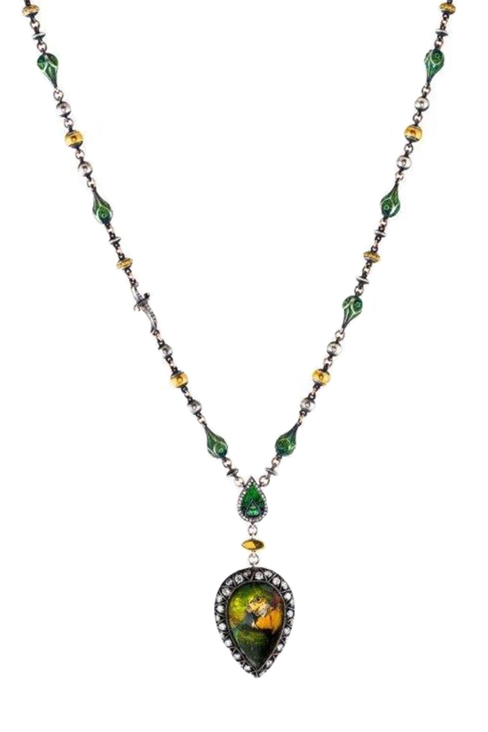 Micro Mosaic Paris Necklace | SEVAN BICAKCI – Marissa Collections