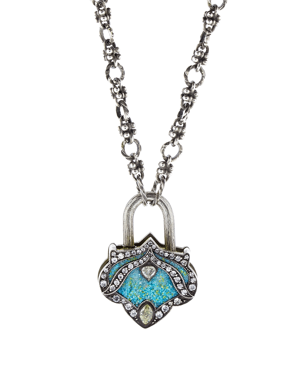 Large Lantern Lock Pendant | SEVAN BICAKCI – Marissa Collections