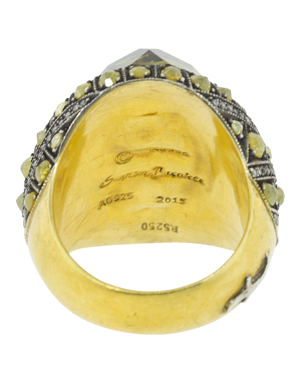 Carved Citrine Intaglio Doves In Flight Ring | SEVAN BICAKCI – Marissa ...