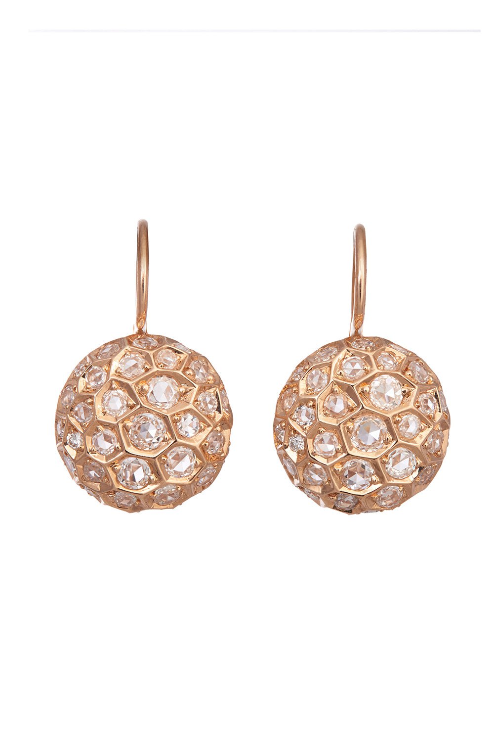 Large Honeycomb Diamond Earrings | SIDNEY GARBER – Marissa Collections