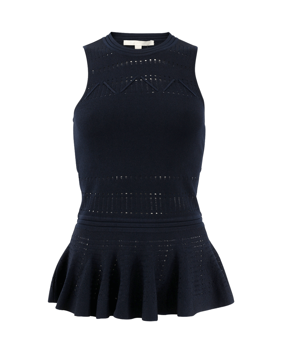 Lace Pointelle Knit Tank | SIMKHAI – Marissa Collections