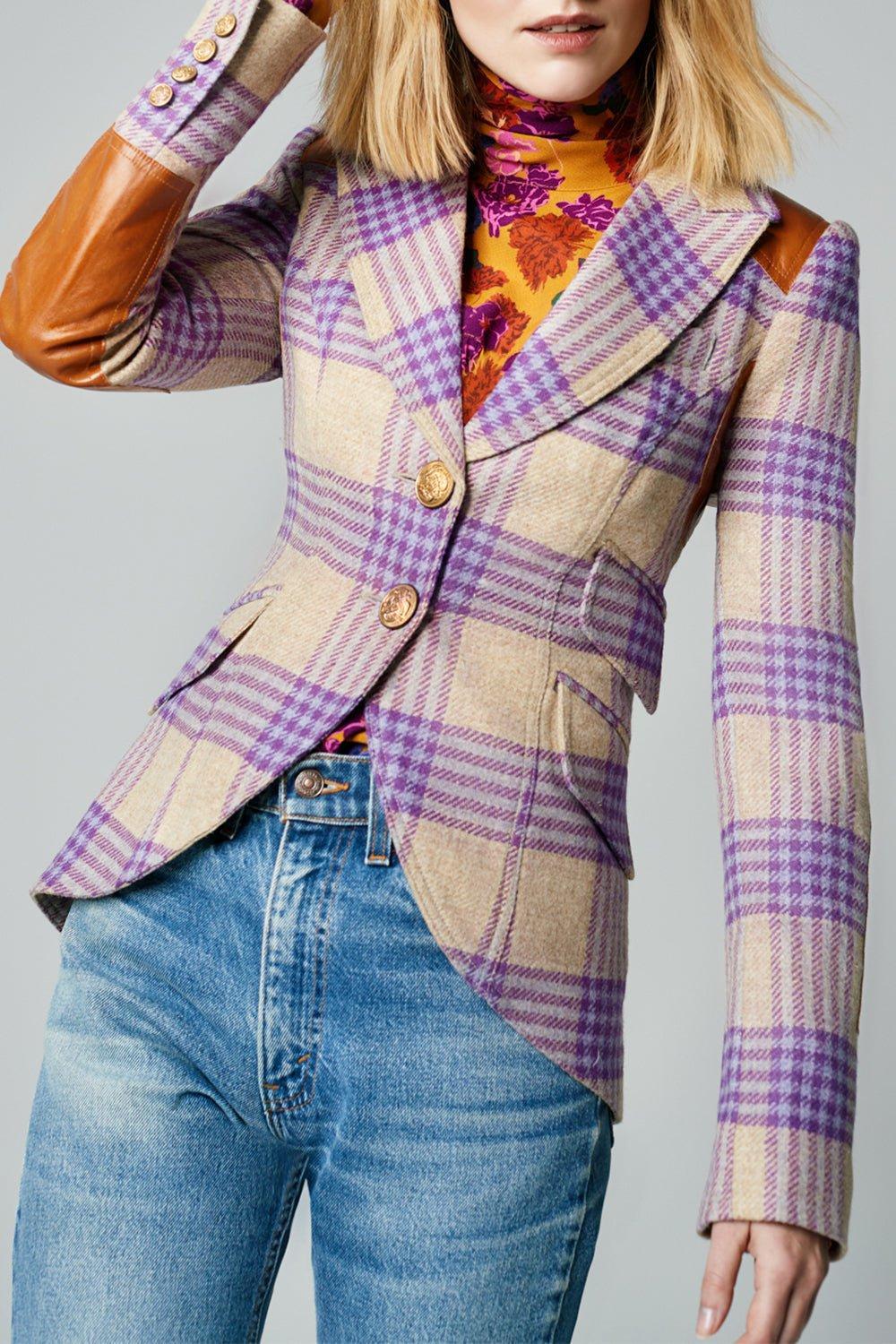 Rifle-Patch Equestrian Blazer | SMYTHE – Marissa Collections