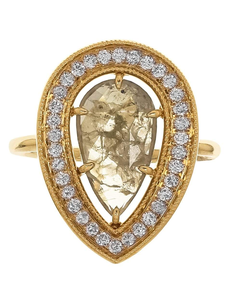 Large Rough Cut Diamond Ring | SUTRA – Marissa Collections