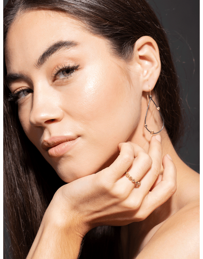 Natural Rose Cut Diamond Band | TODD REED – Marissa Collections