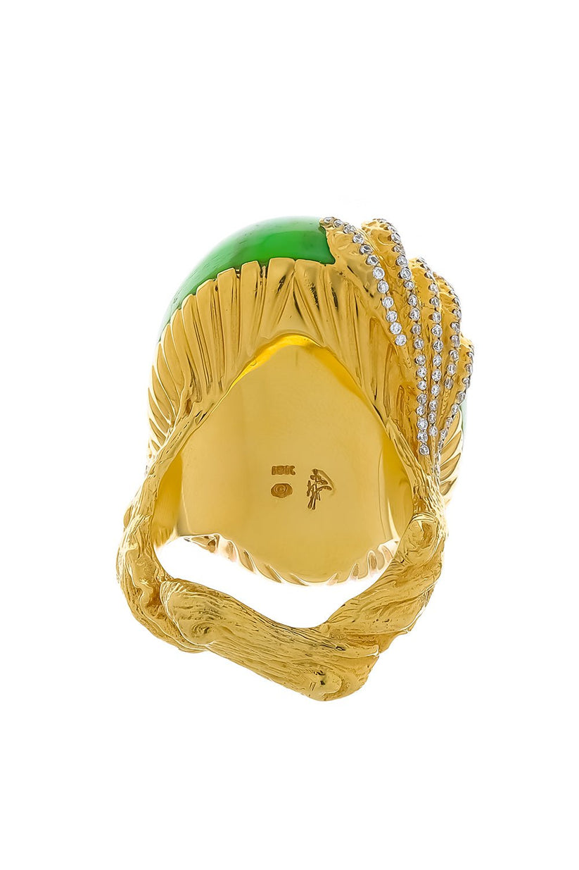Green Turquoise Diamond Ring | VICTOR VELYAN – Marissa Collections