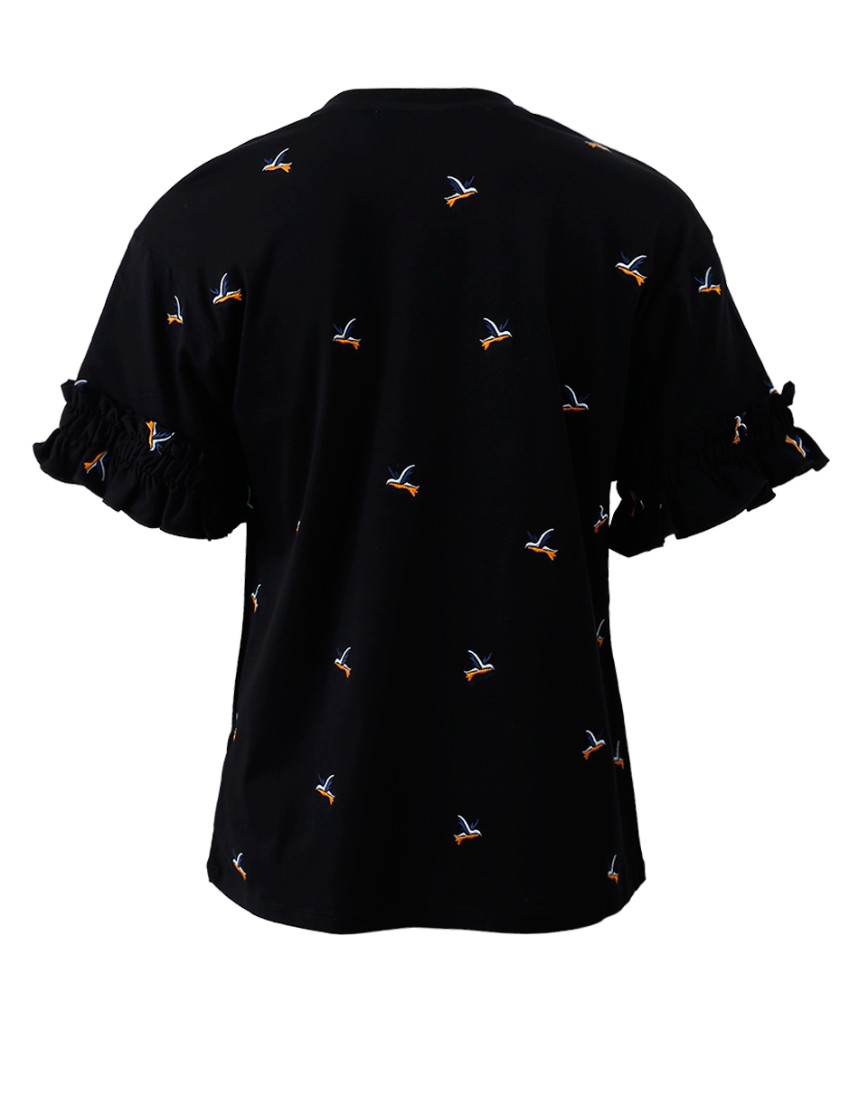 Hummingbird Embroidered Tee | VICTORIA BY V. BECKHAM – Marissa Collections