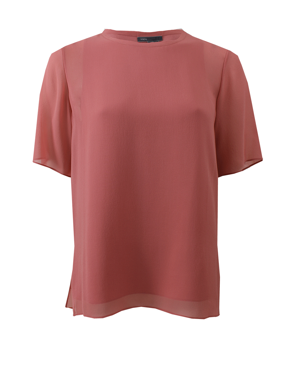 Sheer Overlay Blouse | VINCE – Marissa Collections