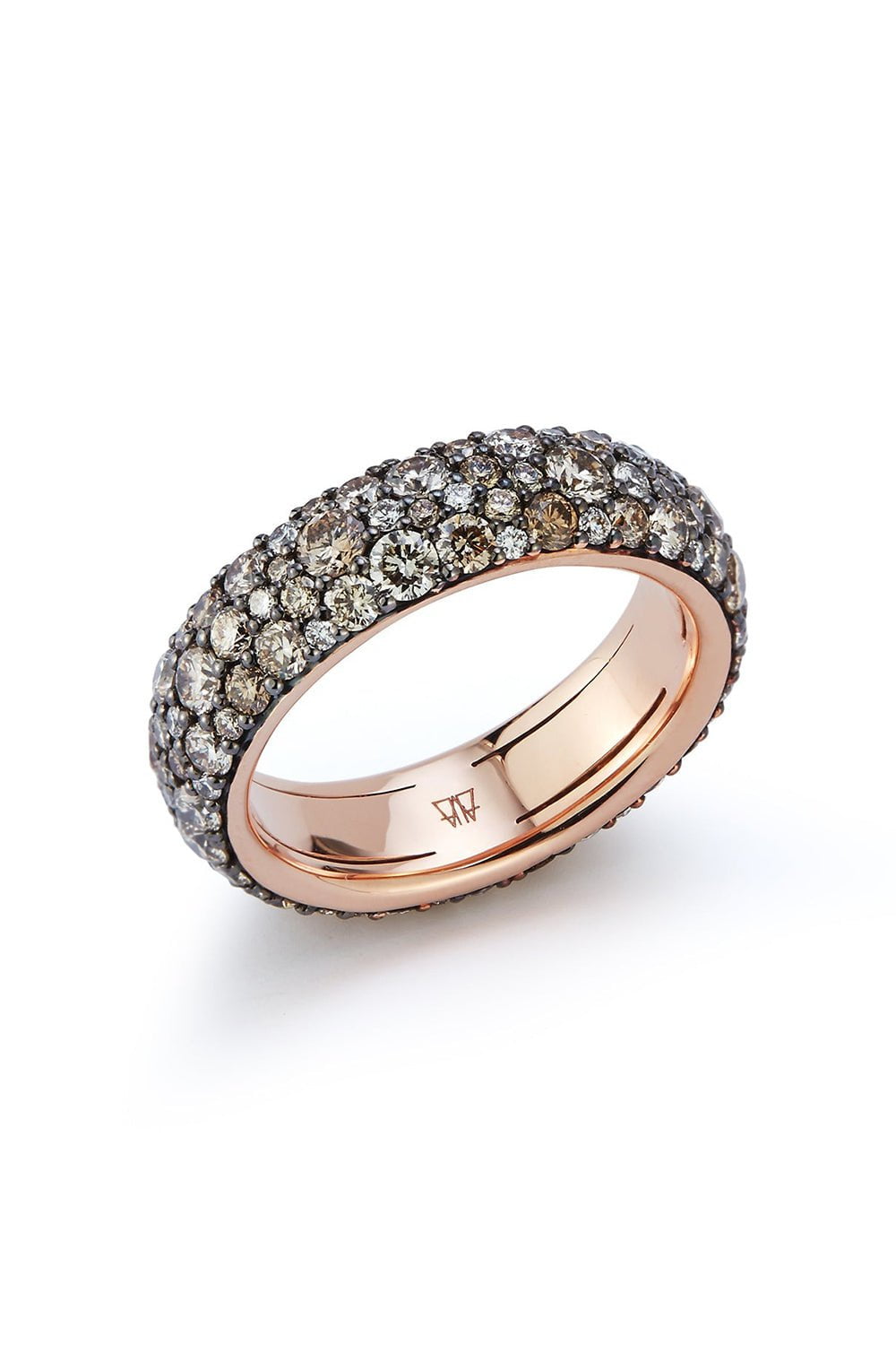 OC x WF Champagne Diamond Band Ring | WALTERS FAITH – Marissa Collections