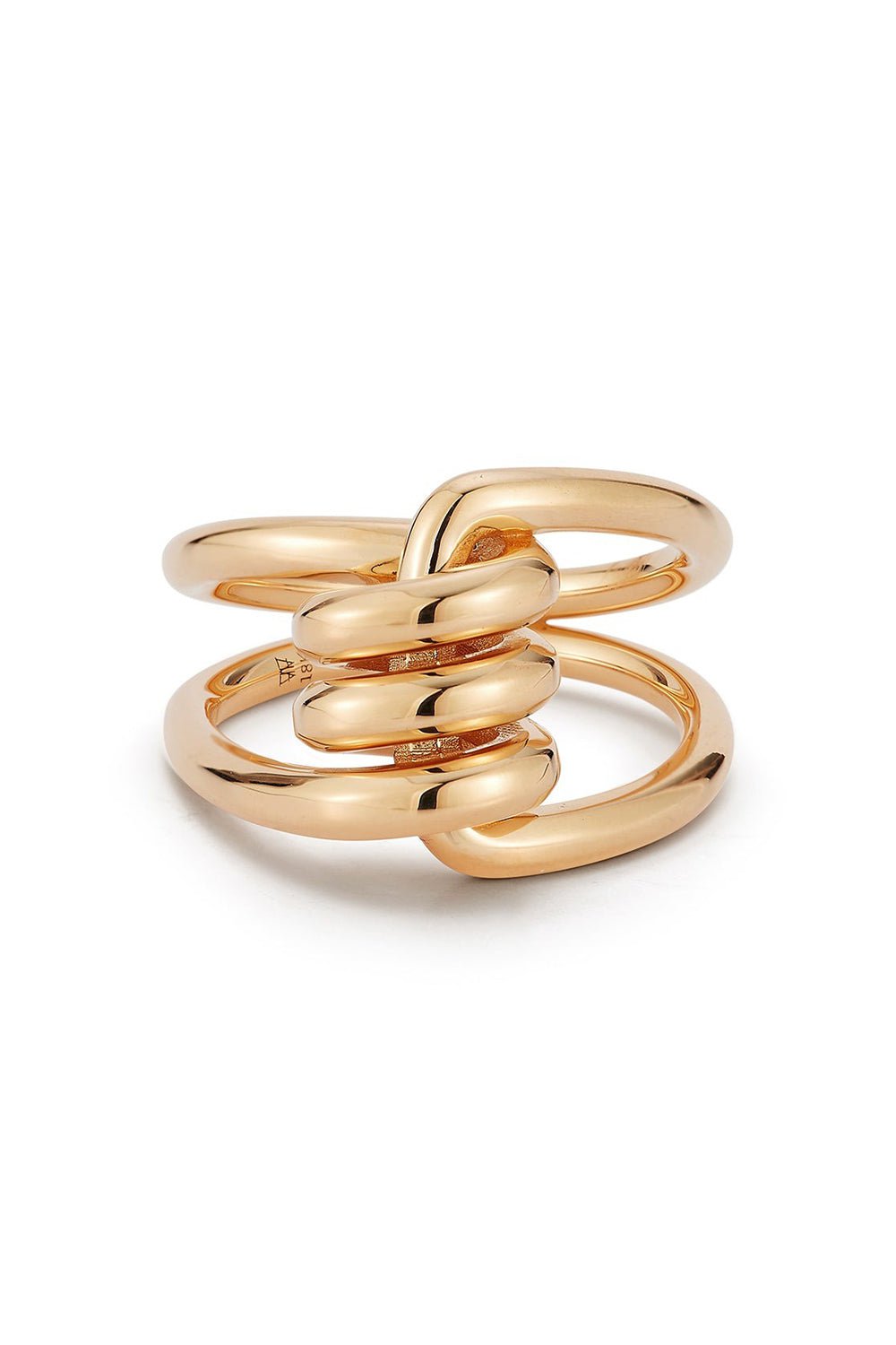 Huxley Single Coil Link Ring | WALTERS FAITH – Marissa Collections