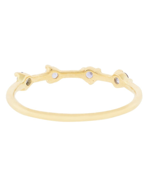 Tonal Four-Step Sapphire Ring | WWAKE – Marissa Collections