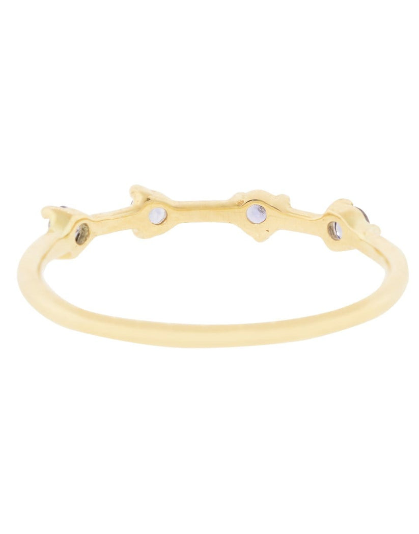 Tonal Four-Step Sapphire Ring | WWAKE – Marissa Collections