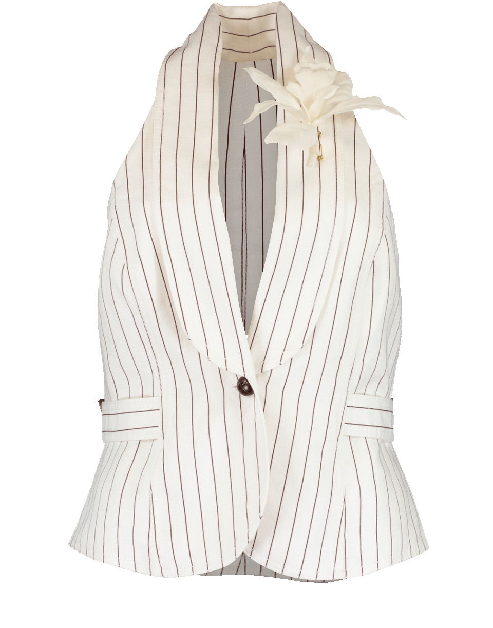 Corsage Tailored Pin Stripe Vest | ZIMMERMANN – Marissa Collections